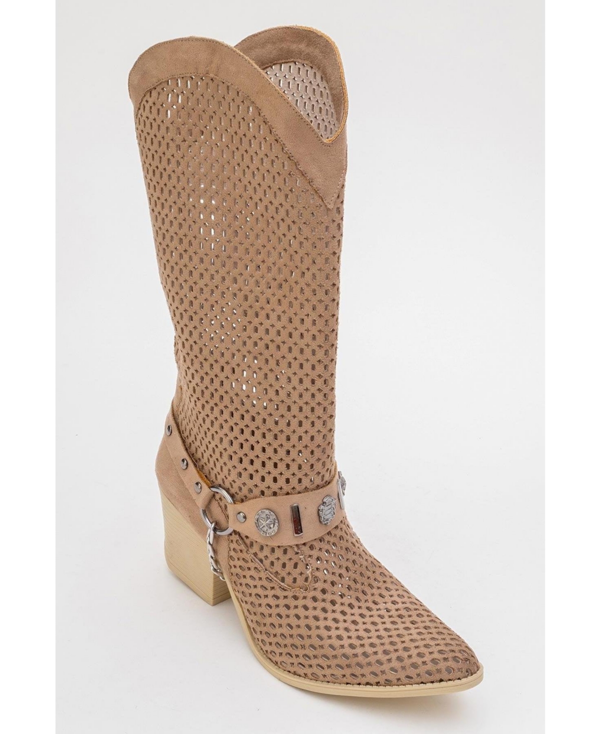 Click here for Prologue Shoes Lumen Block Heel Western Boot (Wome... prices