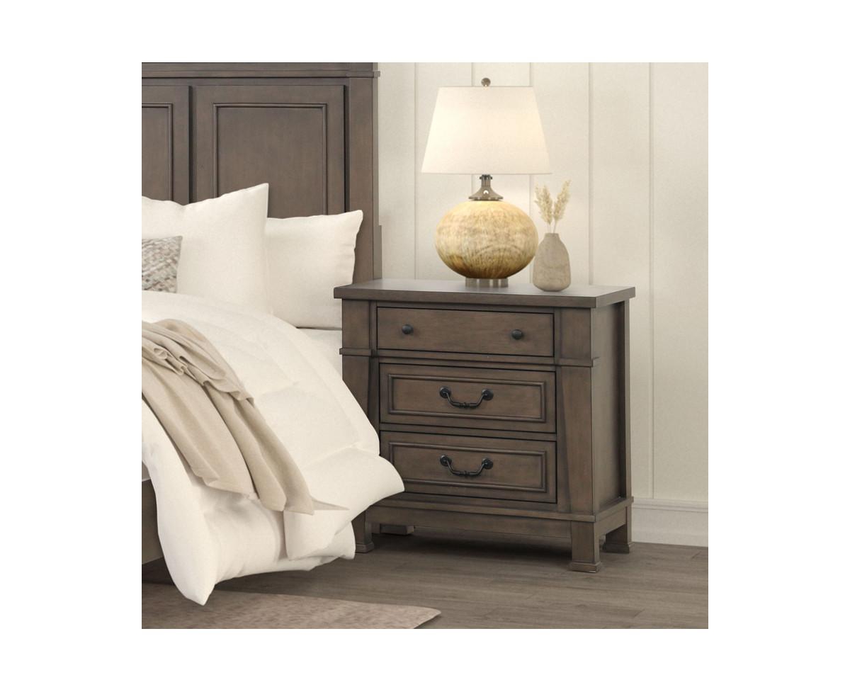 Click here for Casainc Storage Cabinet Nightstand with Usb - Dark... prices
