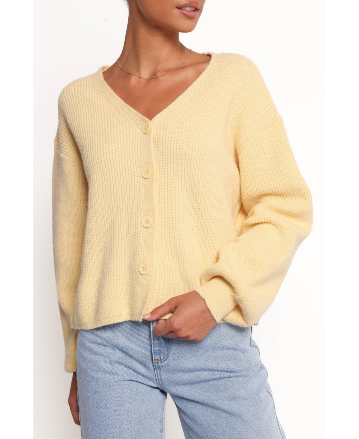 Click here for Petal and Pup Womens Sybil Button Front Cardigan -... prices