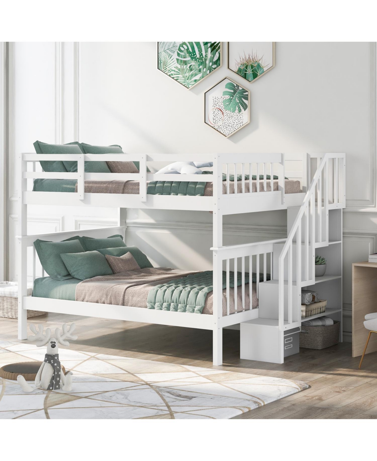 Click here for Streamdale Furniture Stairway Full-Over-Full Bunk... prices