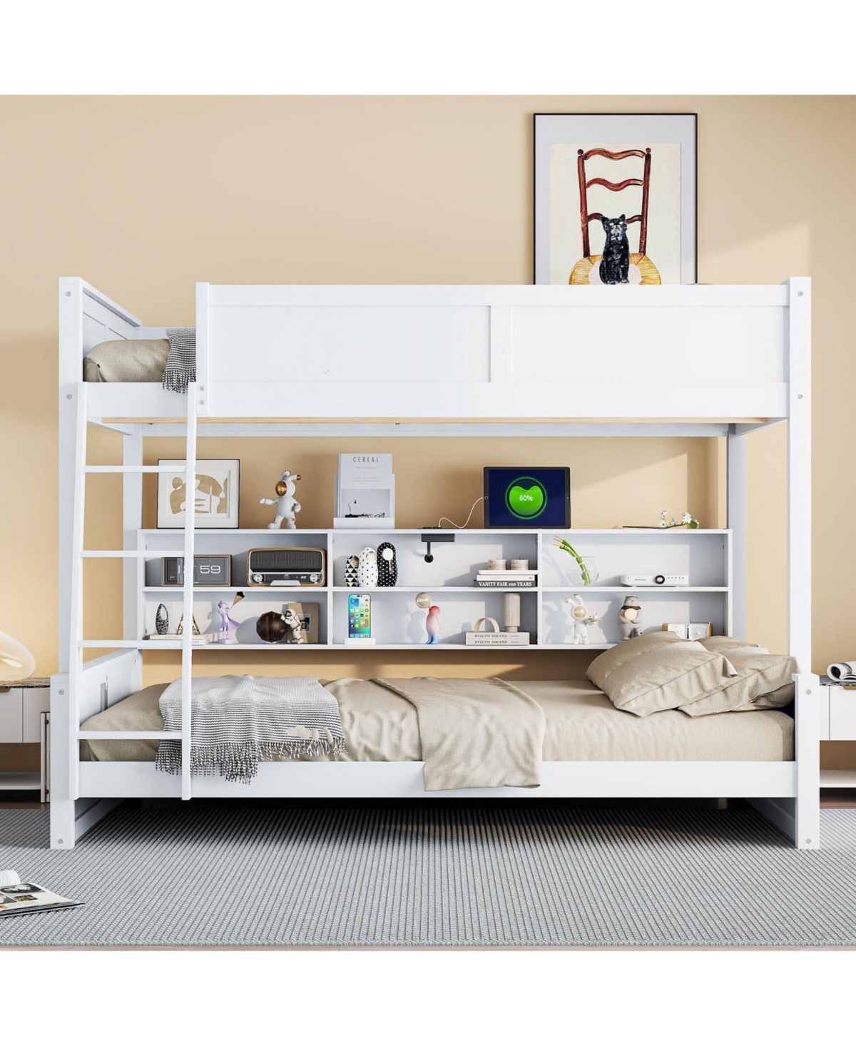 Click here for Streamdale Furniture Full Xl/Queen Bunk Bed Storag... prices