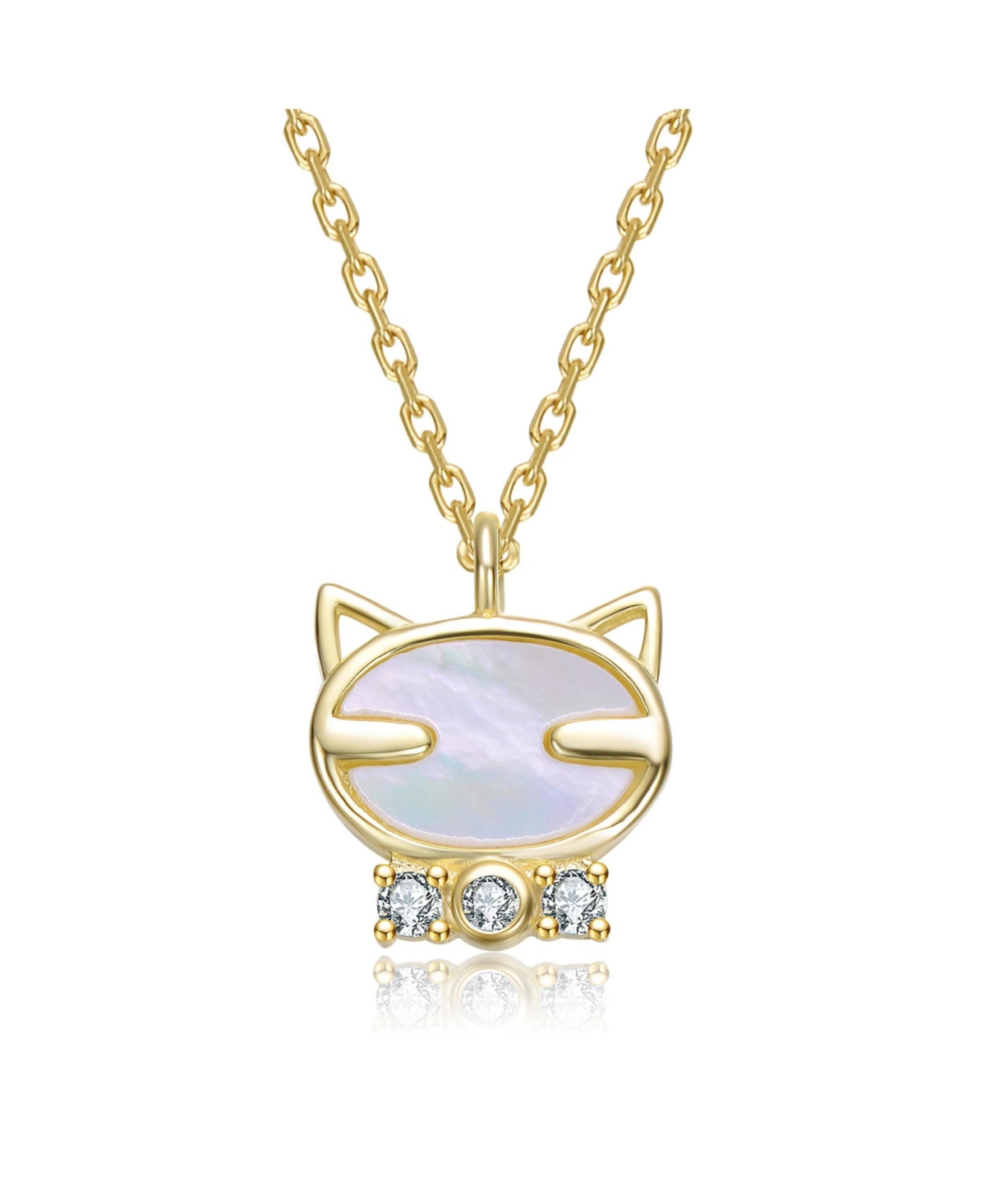 Click here for GiGiGirl 14K Gold Plated with Mother Of Pearl & Cl... prices