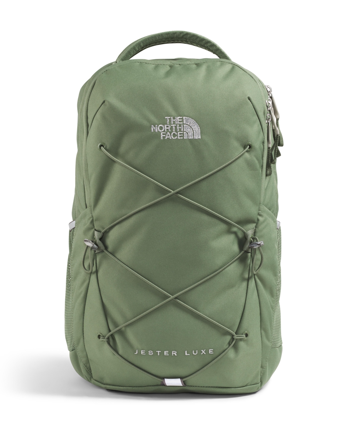 The North Face Womens Jester Luxe Backpack Messenger - Bark Mist/Silver Metallic