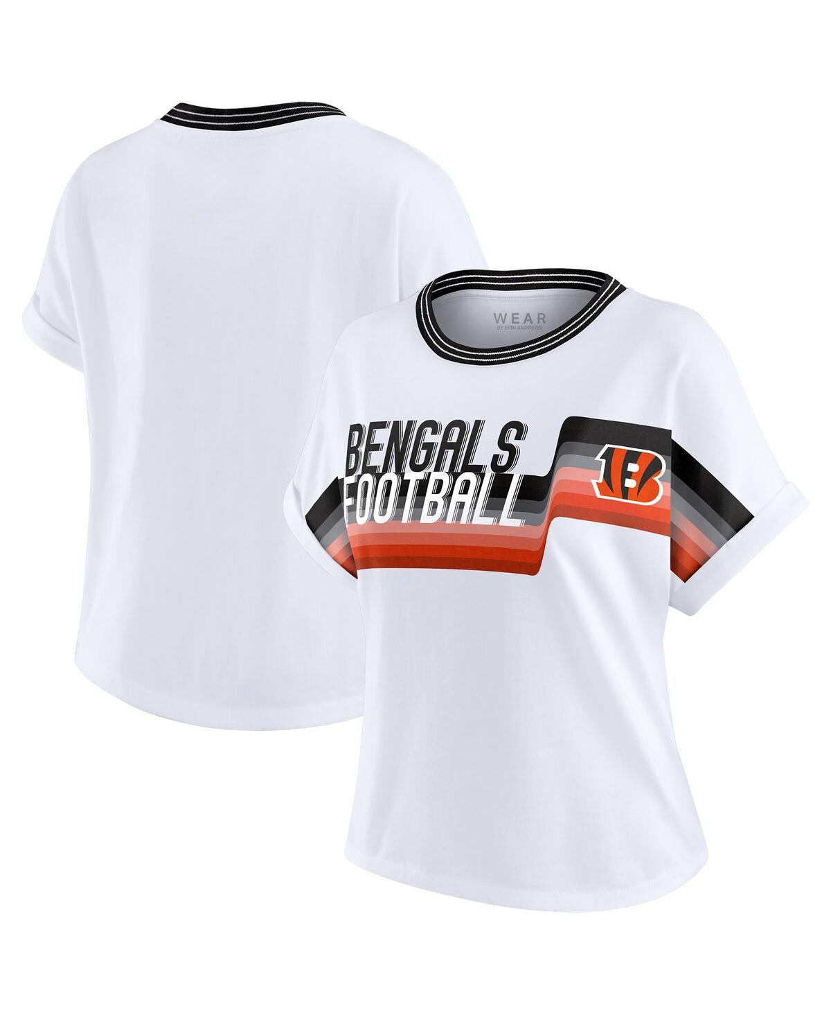 Click here for Wear by Erin Andrews Womens White Cincinnati Benga... prices