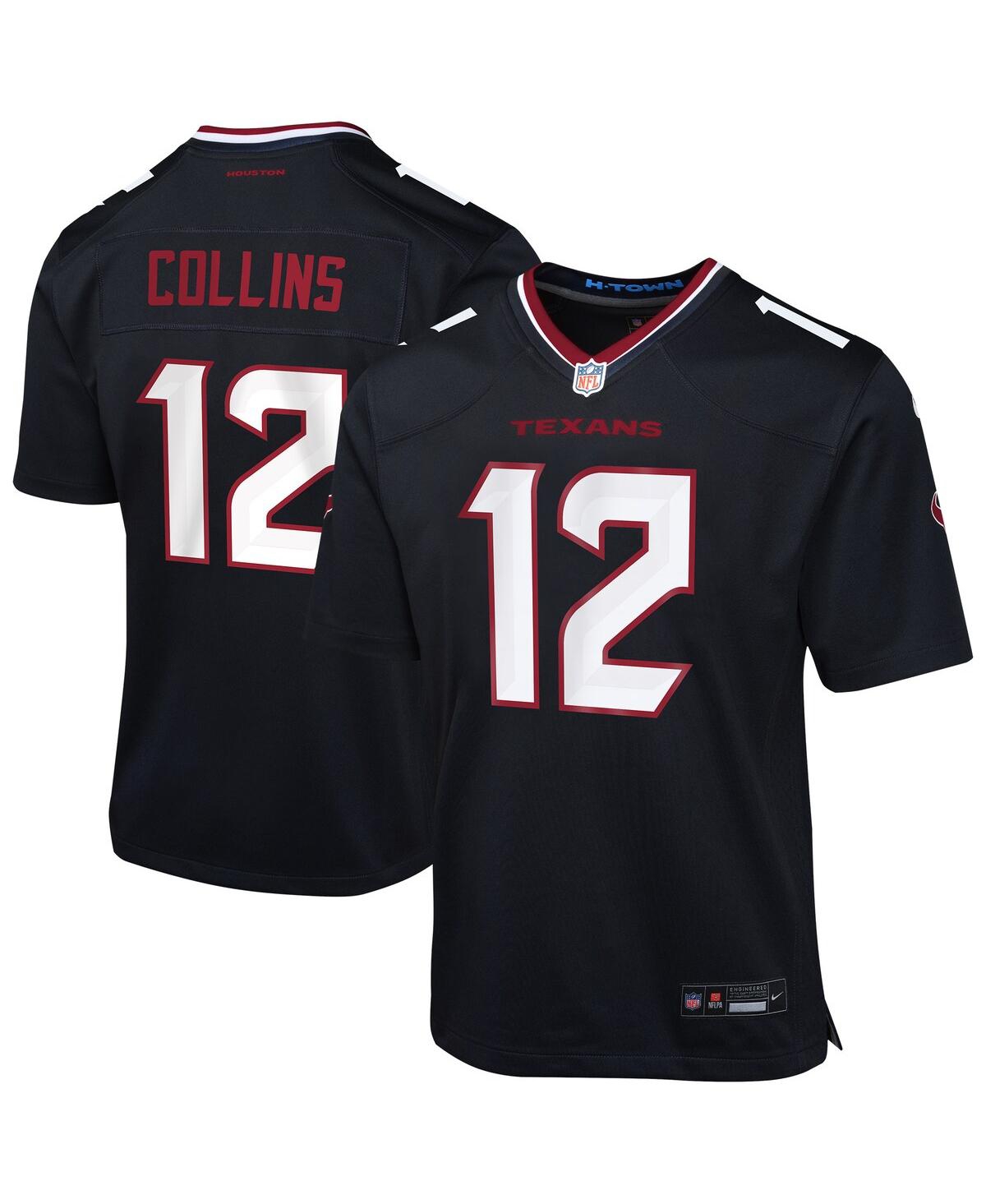 Click here for Nike Big Boys and Girls Nico Collins Navy Houston... prices