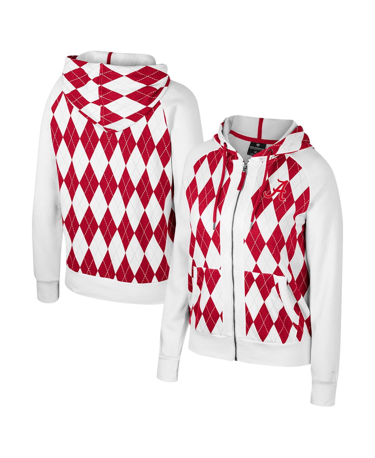 Click here for Colosseum Womens White Alabama Crimson Tide The De... prices