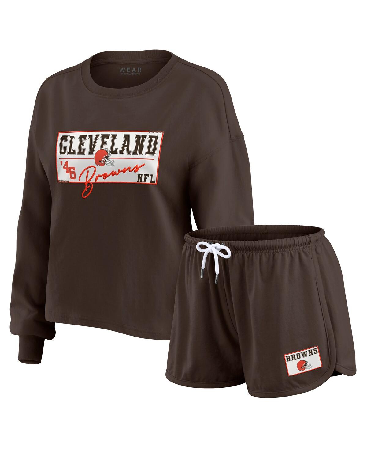 Click here for Wear by Erin Andrews Womens Brown Cleveland Browns... prices
