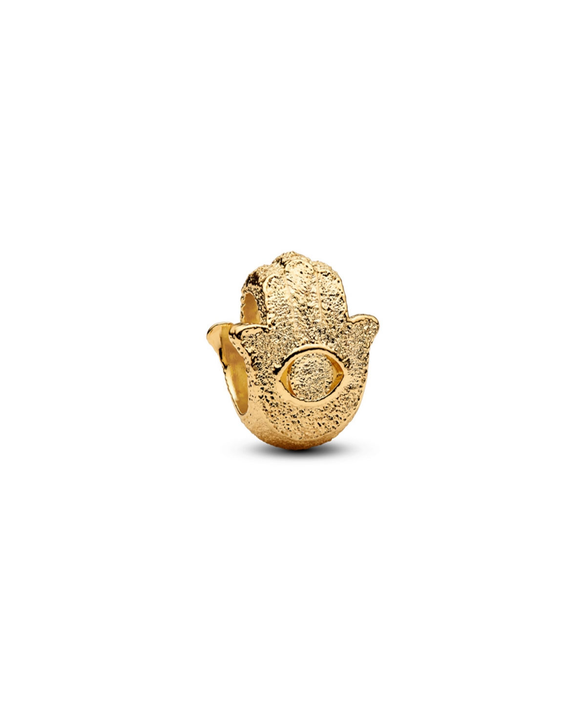 Click here for Pandora Gold Tone Textured Hamsa Hand Mini Charms... prices