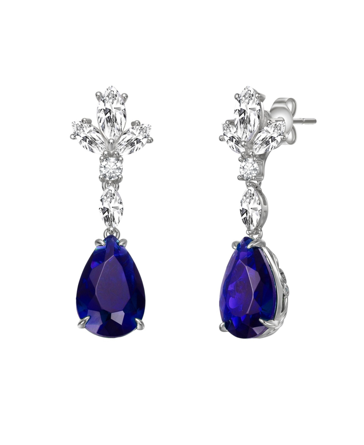 Click here for Genevive Sterling Silver 14k Gold Plated or White... prices