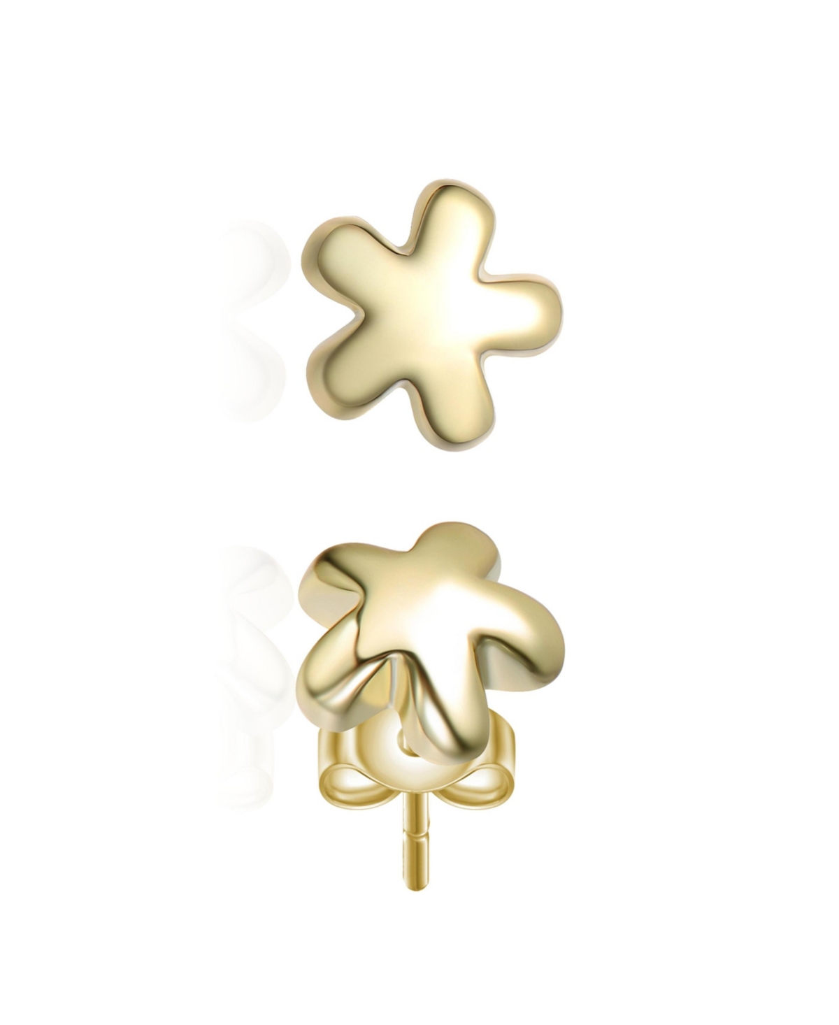 Click here for GiGiGirl 14K Gold Plated Star Shaped Stud Earrings... prices