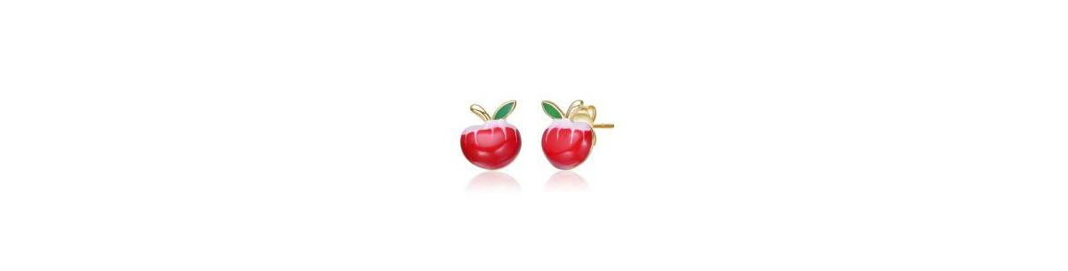Click here for Rachel Glauber 14K Gold Plated with Red  Green & W... prices