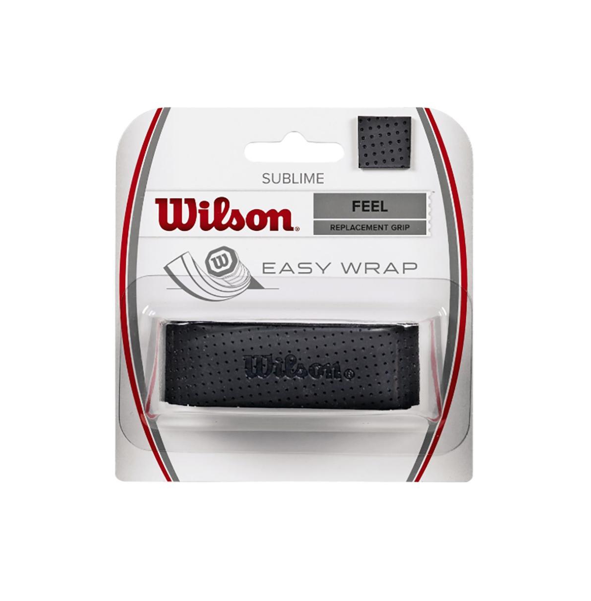 Click here for Wilson Sublime Black Replacement Grip - Black - Bl... prices