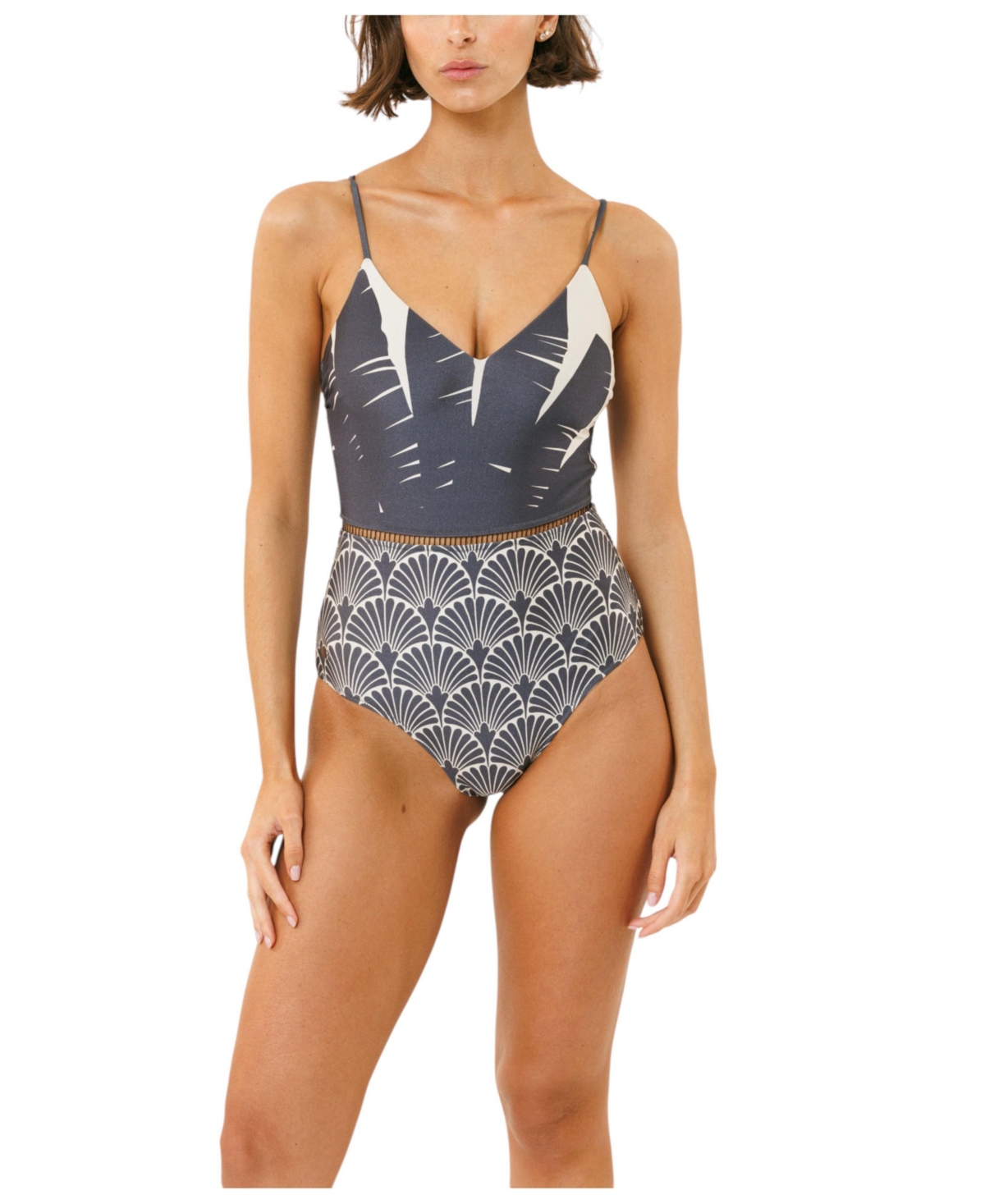Click here for Biliblond Onepiece Arava Stripes - Blue prices