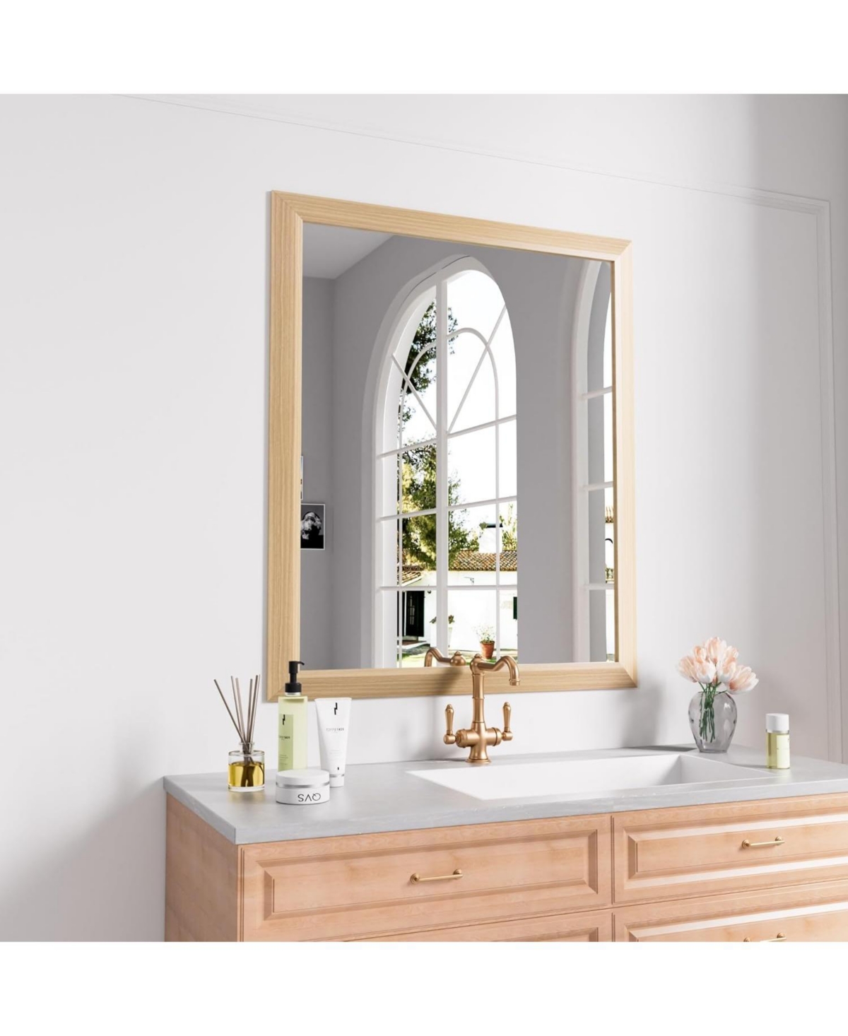 Click here for Amorho Bathroom Mirror  36" x 30" Inch T... prices