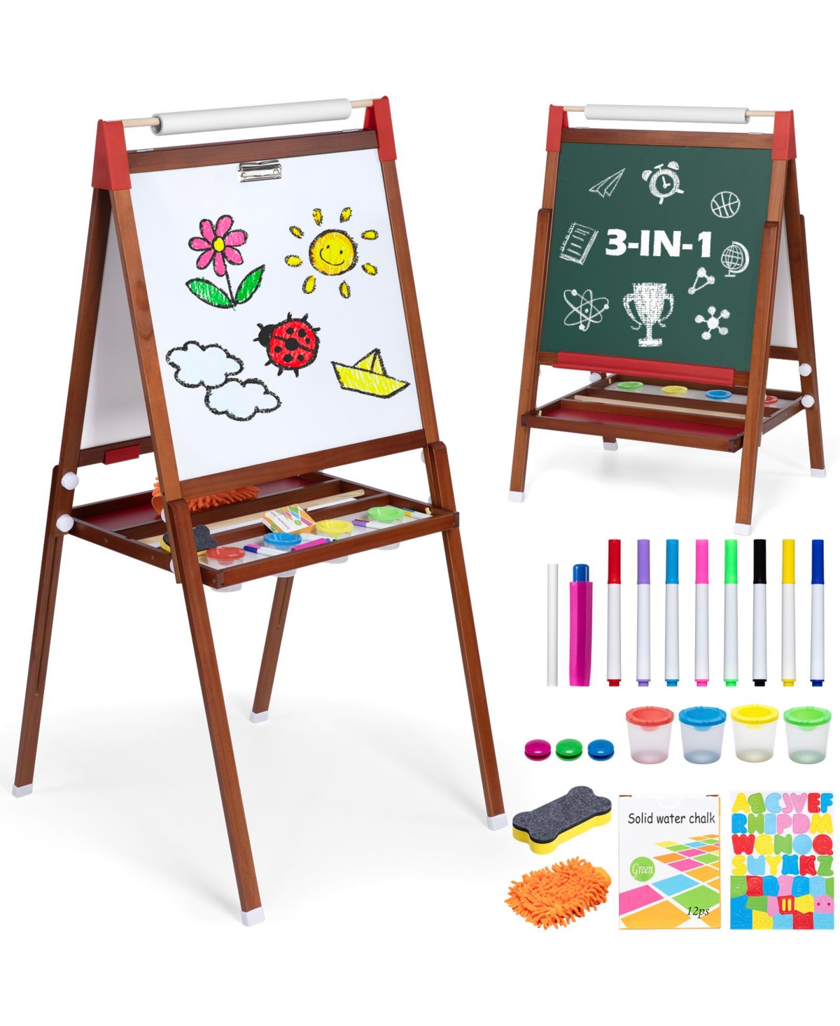 Click here for 26" Wide 3 in 1 Kids Easel Height Adjustable... prices