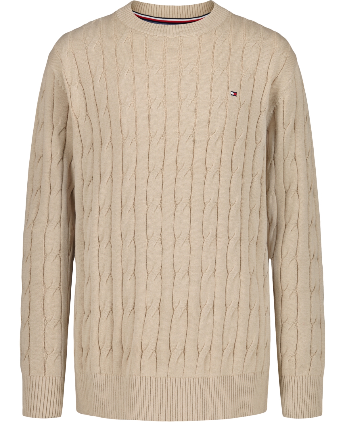 Click here for Tommy Hilfiger Boys 8-20 Crewneck Cable Knit Sweat... prices