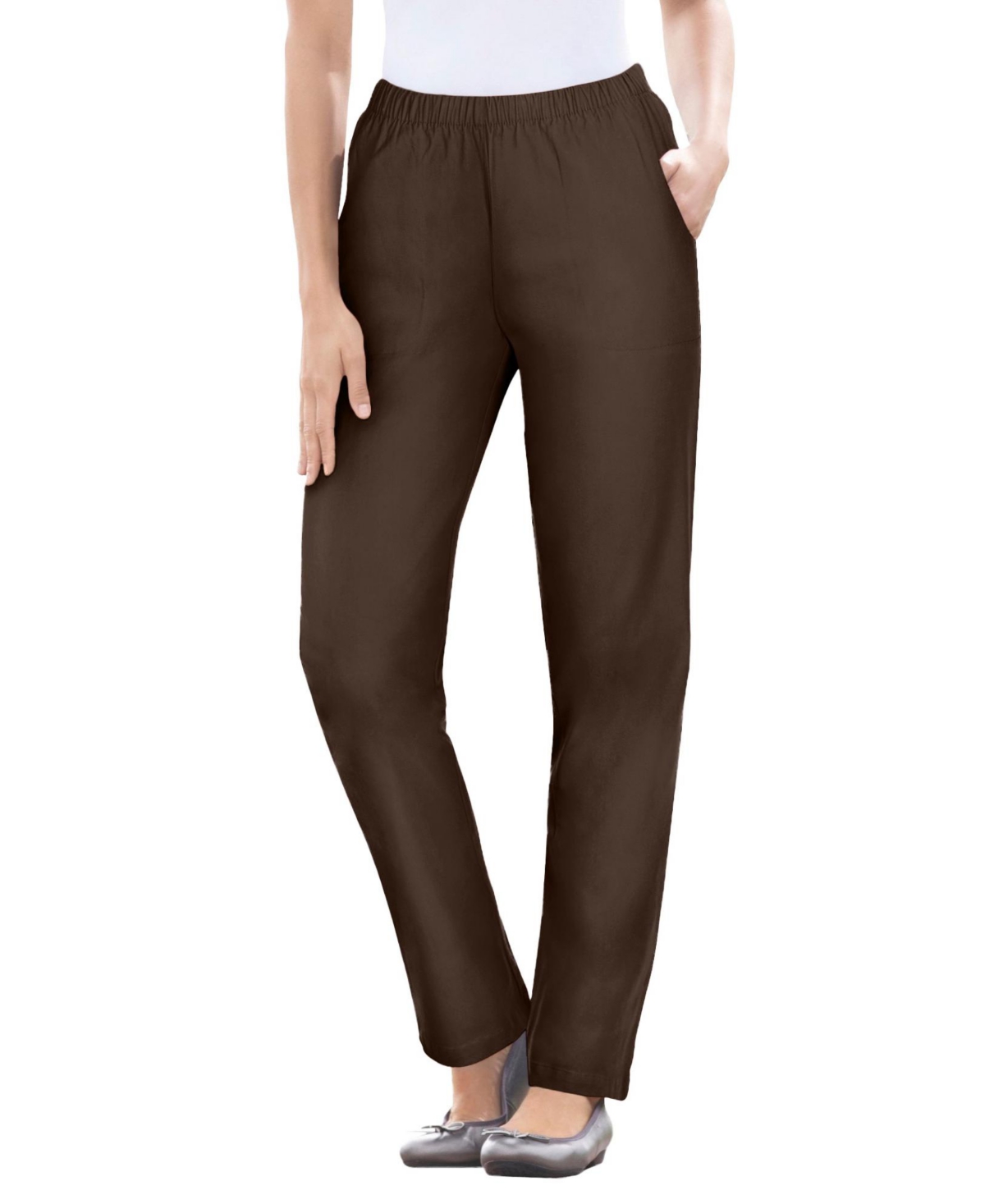 Click here for Woman Within Womens Within Tall Straight Leg Finel... prices
