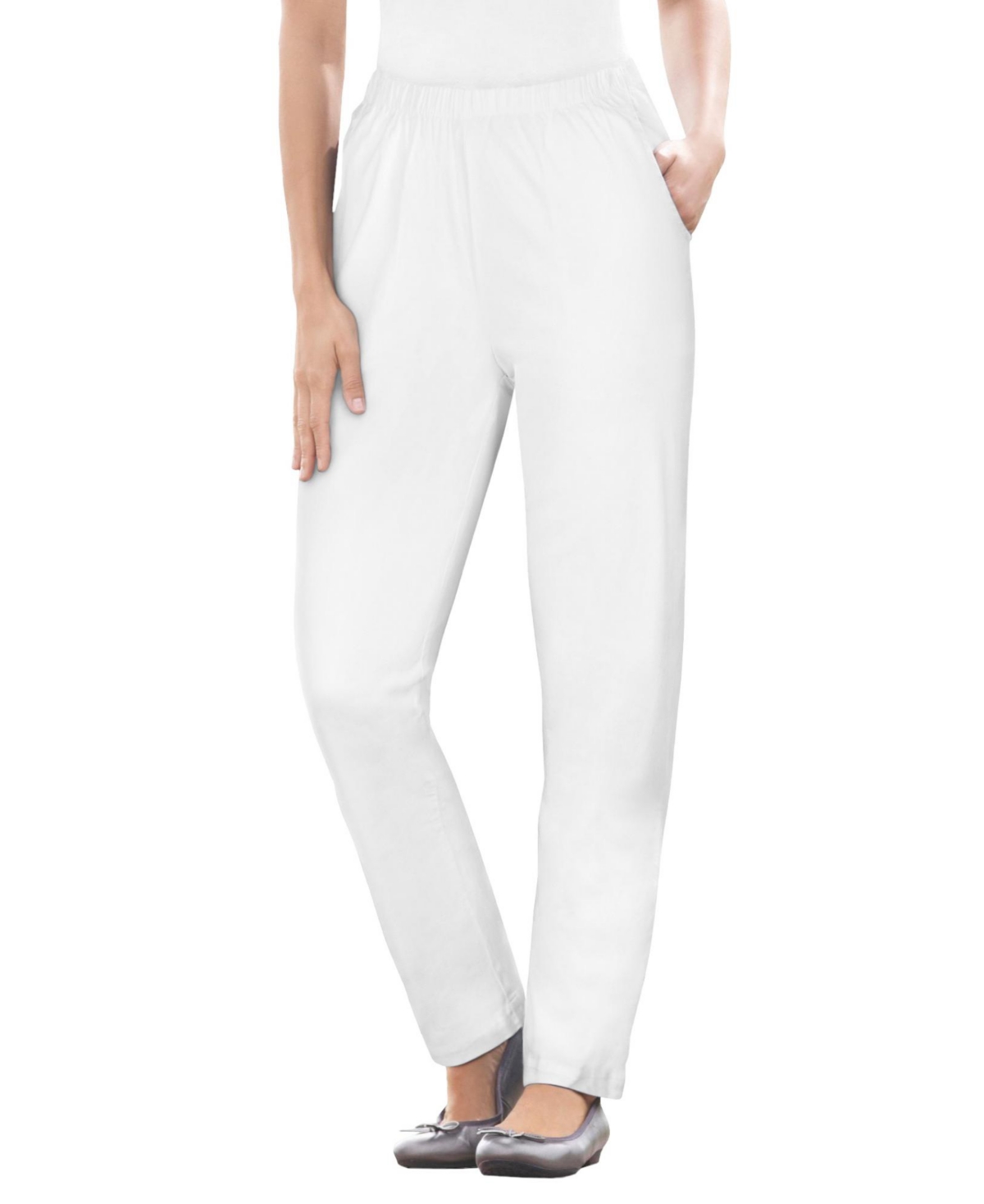 Click here for Woman Within Womens Within Tall Straight Leg Finel... prices
