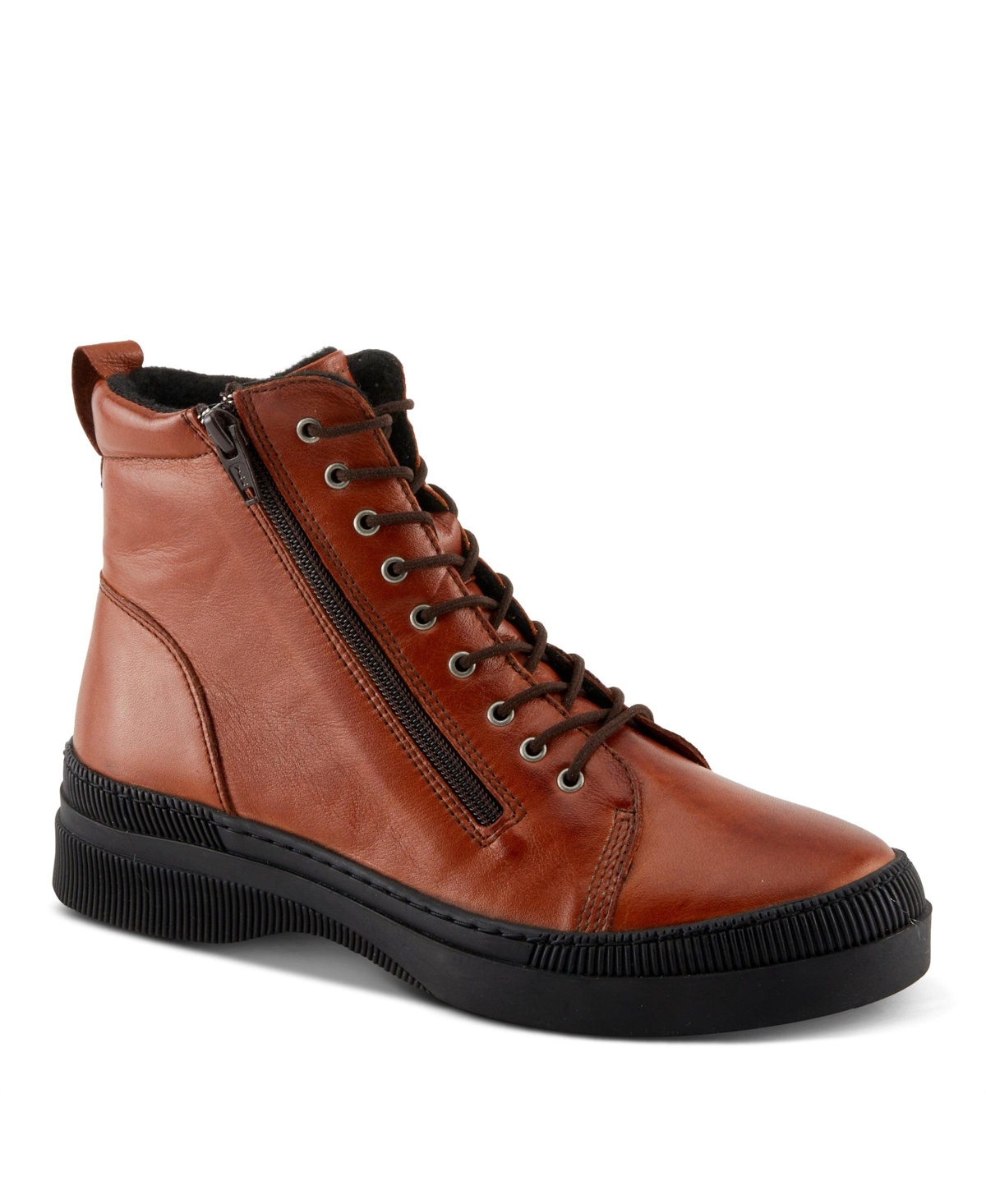 Click here for Spring Step Hoylein Leather Combat-Style Boot with... prices