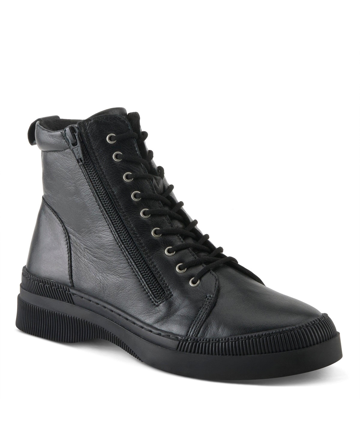 Click here for Spring Step Hoylein Leather Combat-Style Boot with... prices