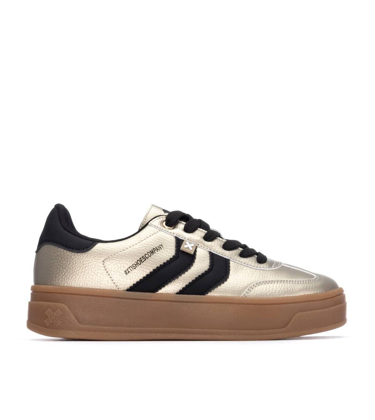 Click here for Womens Casual Sneakers By Xti - Gold prices
