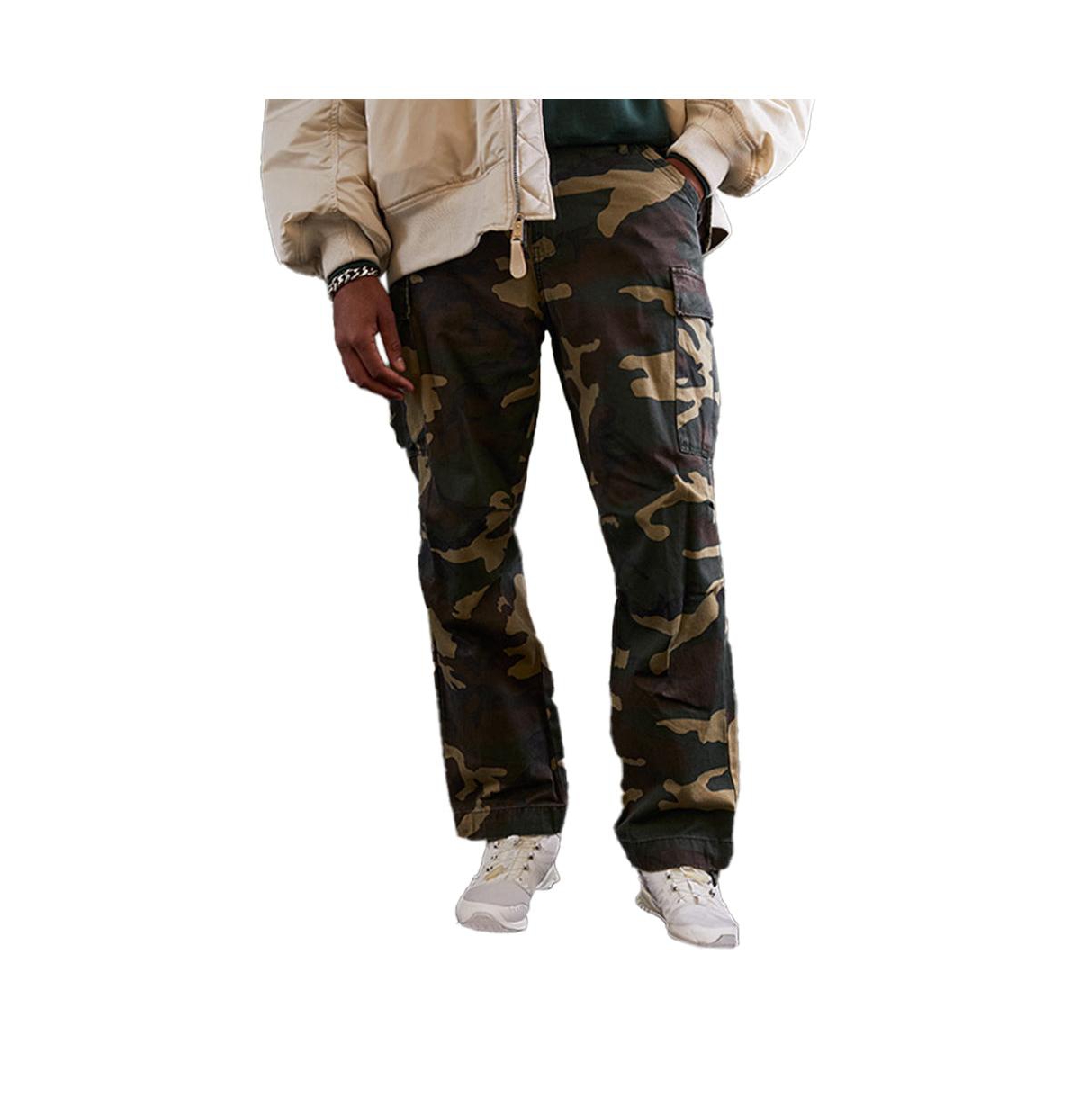 Click here for Alpha Industries Mens Cotton Jogger - Woodland cam... prices