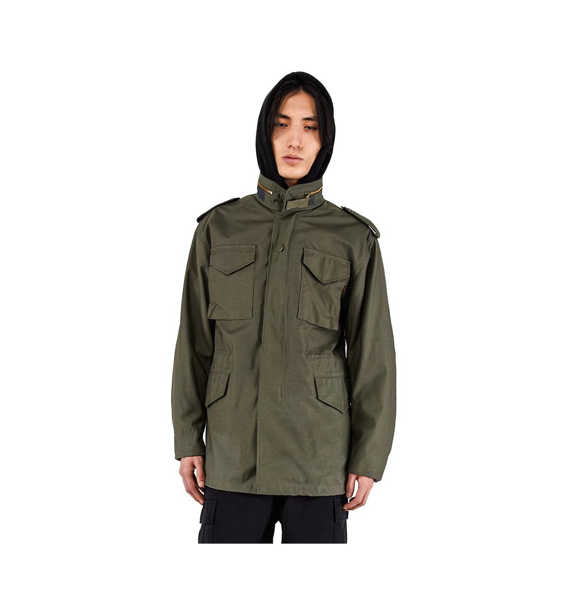 Click here for Alpha Industries Mens Alpha M-65 Field Coat - Oliv... prices