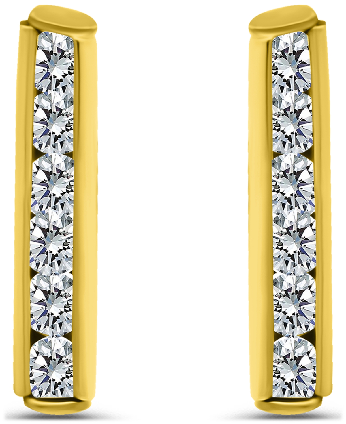 Click here for Giani Bernini Cubic Zirconia Set Bar Post Earrings... prices