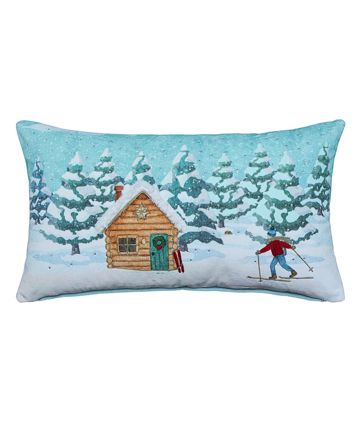 Click here for Vibhsa Alpine Holiday Decorative Pillow  14 x 24 -... prices