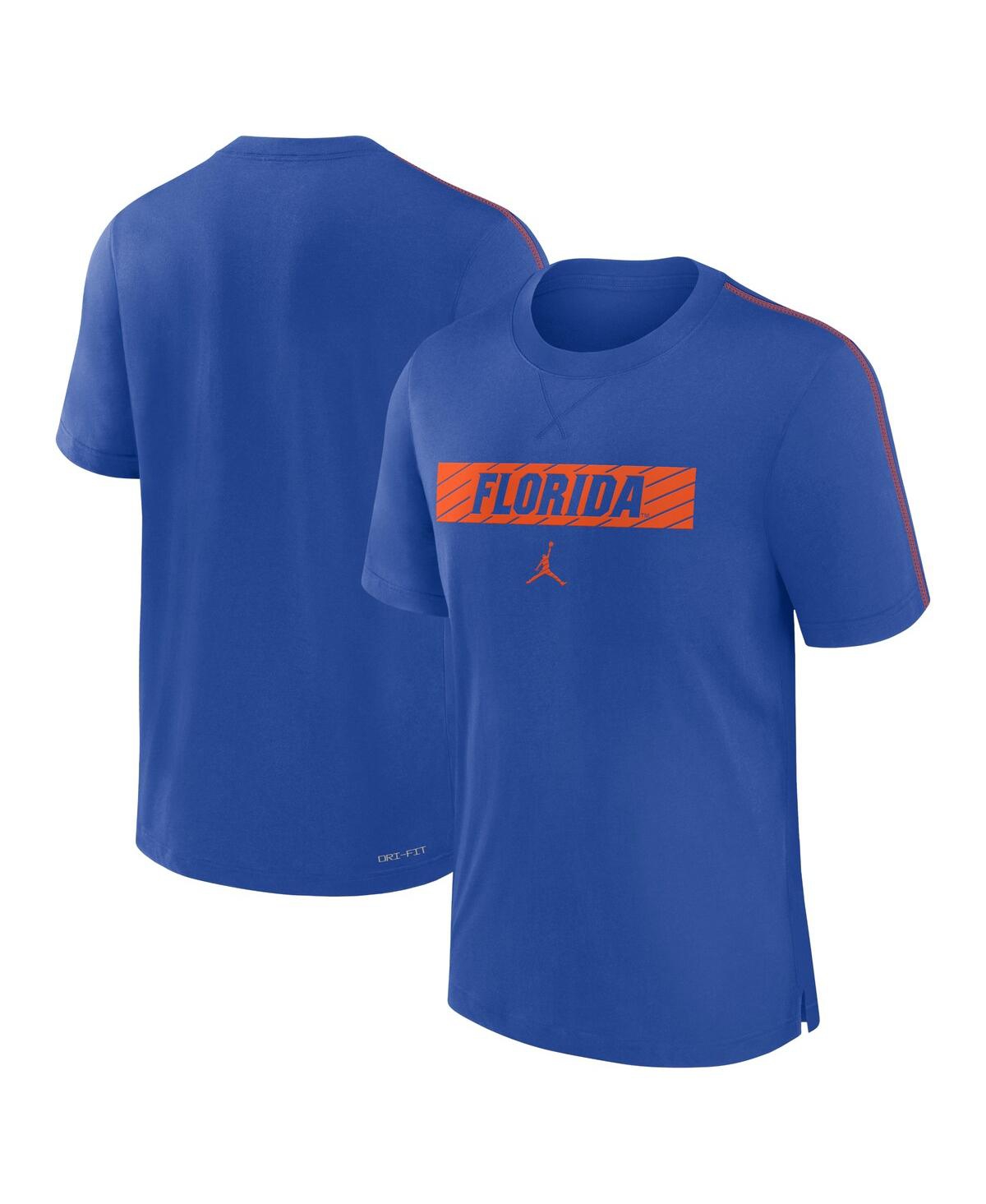 Click here for Jordan Mens Royal Florida Gators 2024 Sideline Pla... prices