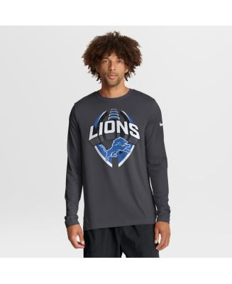 Nike Men's Anthracite Detroit Lions Primetime Legend Icon Performance ...