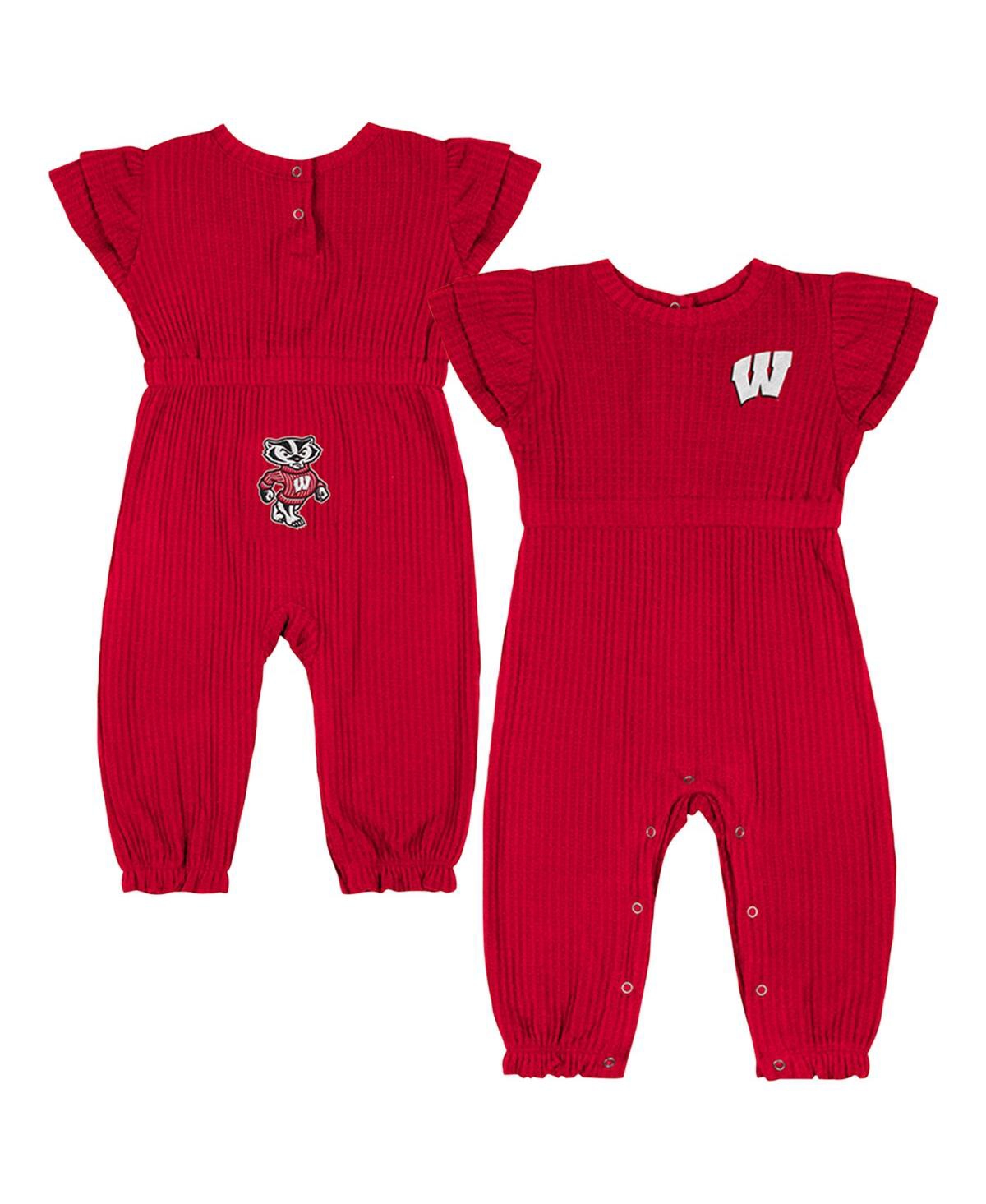Click here for Colosseum Baby Boys and Girls Red Wisconsin Badger... prices