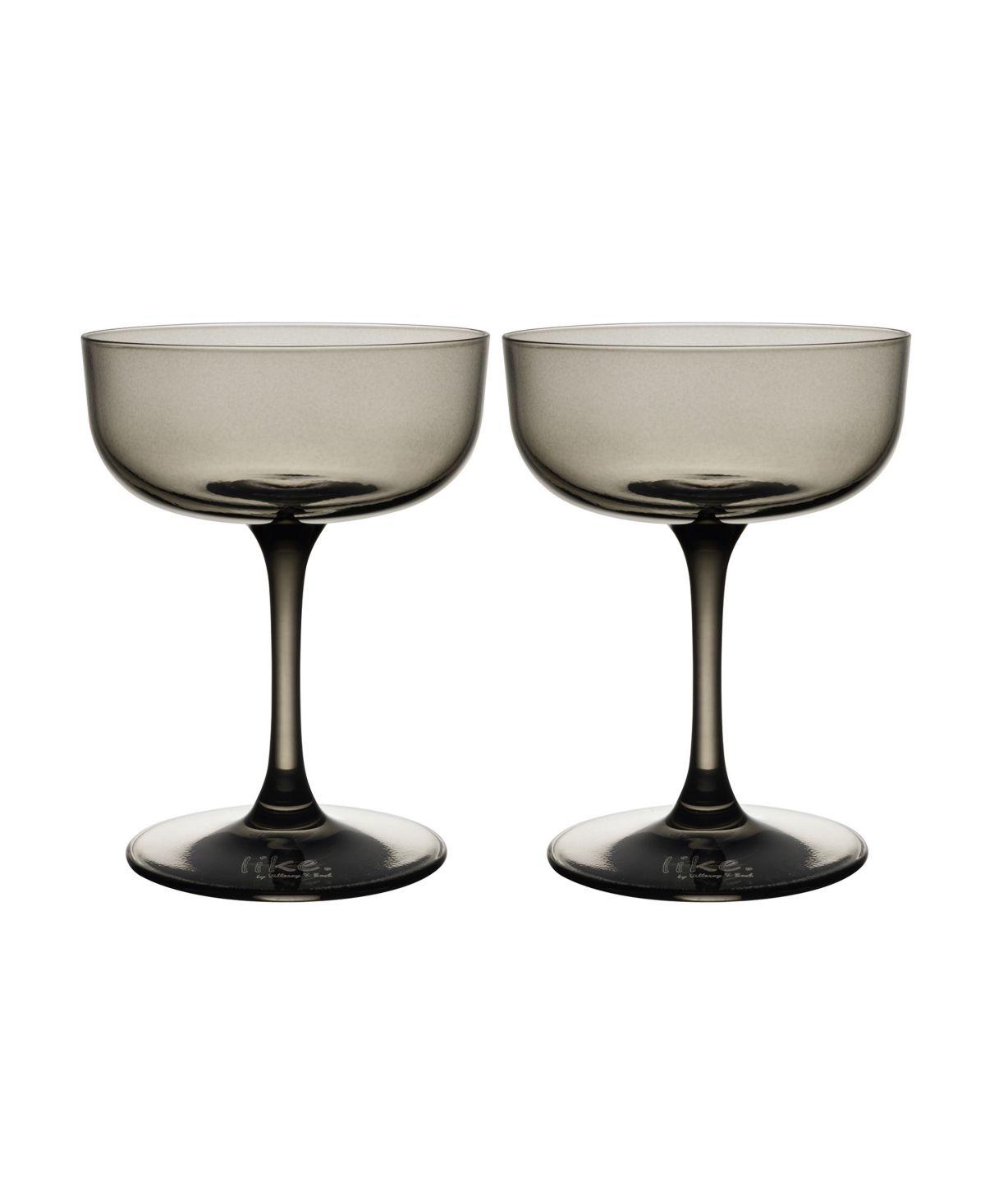 Click here for Villeroy & Boch Like Champagne  Set of 2 - Smoke prices
