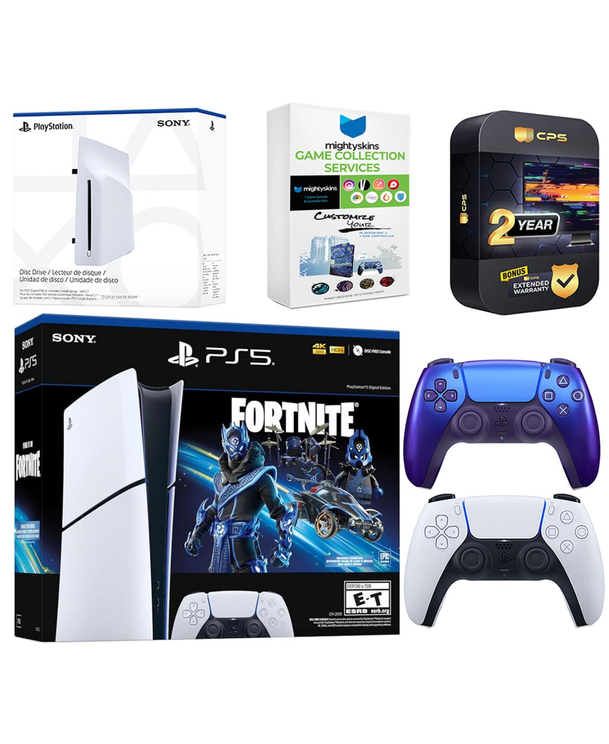 Click here for Sony PlayStation 5 Fortnite Slim Digital Bundle wi... prices