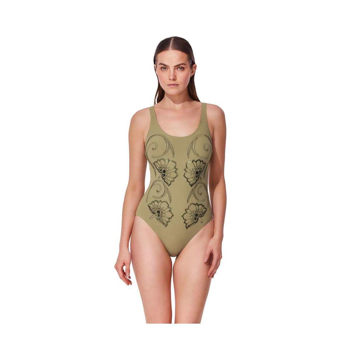 Click here for Gottex Womens Hokkaido Scoop Neck One Piece - Ligh... prices