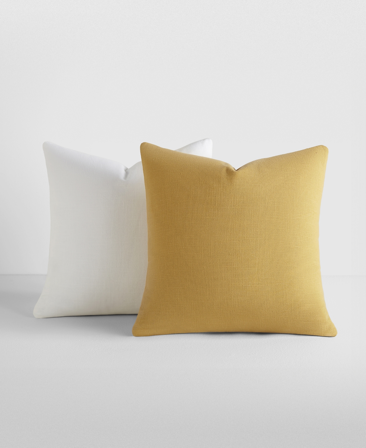 Click here for ienjoy Home Slub Cotton Solid 2-Pack Decor Pillows... prices
