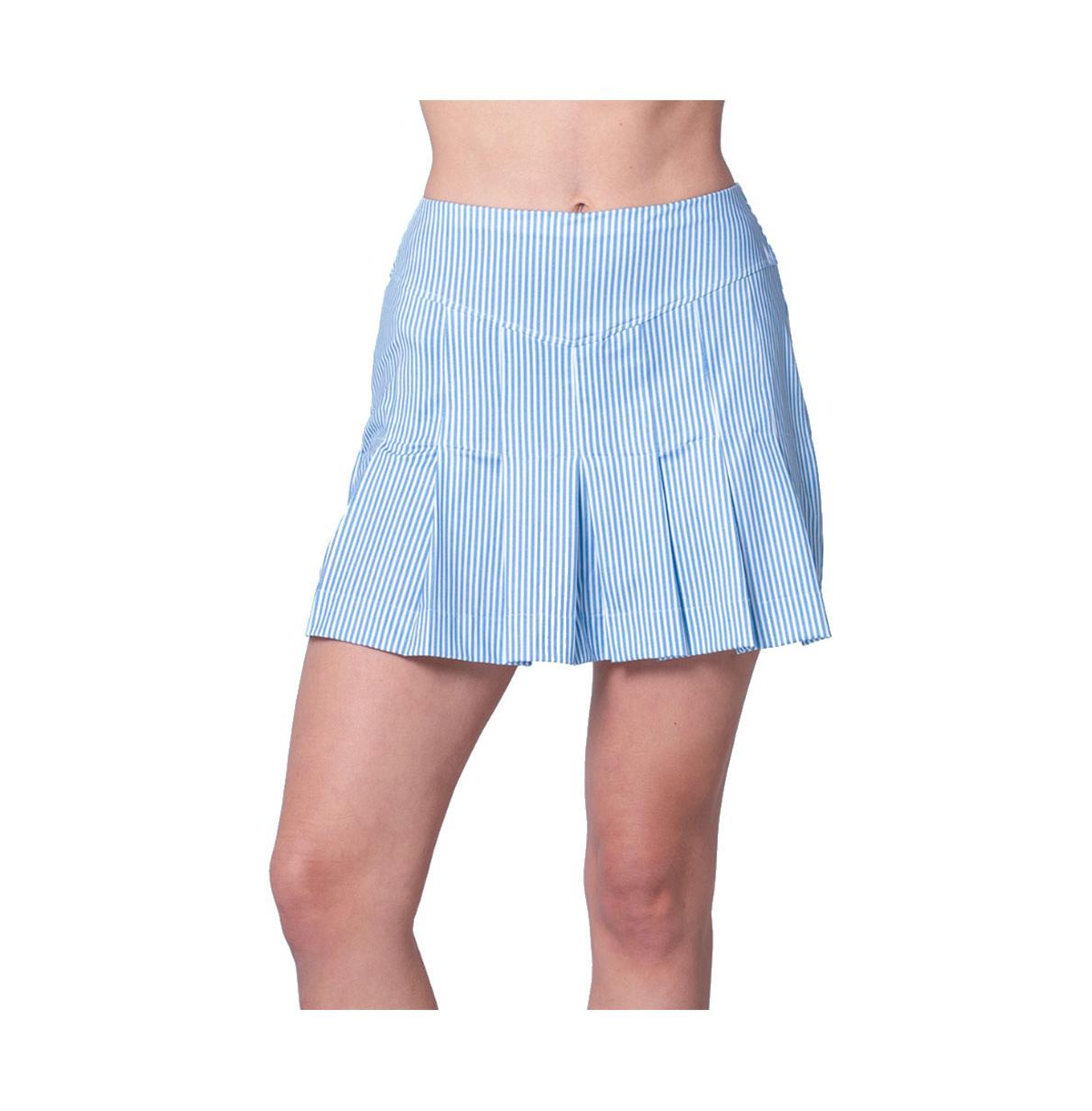 Click here for Lucky In Love Womens Linen Stripe Club Length Golf... prices