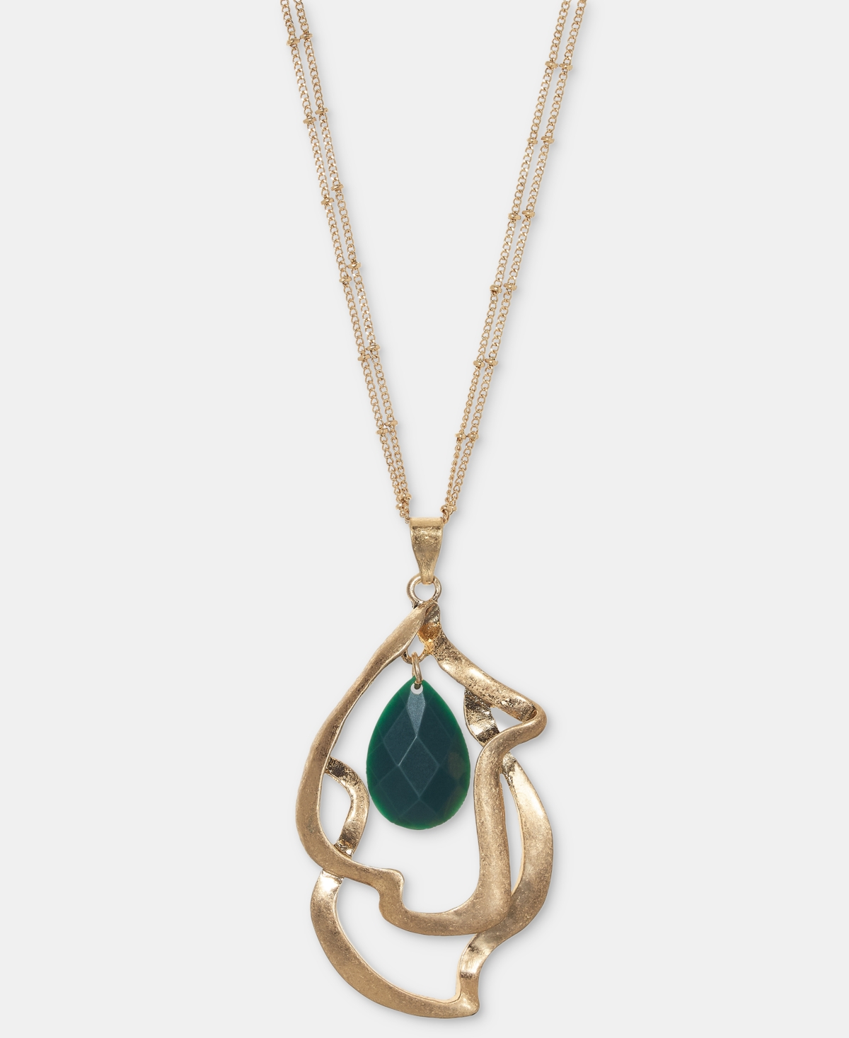 Click here for Style & Co Stone Orbital Pendant Necklace  32 + 3... prices