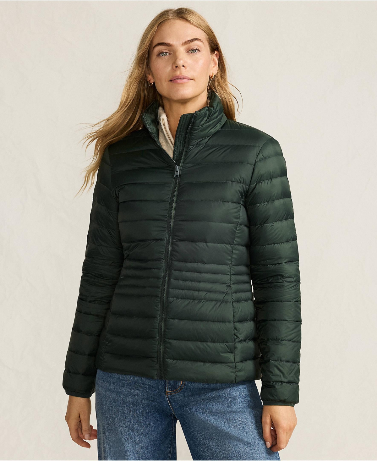 Click here for Lands End Womens Wanderweight Packable Down Jacket... prices