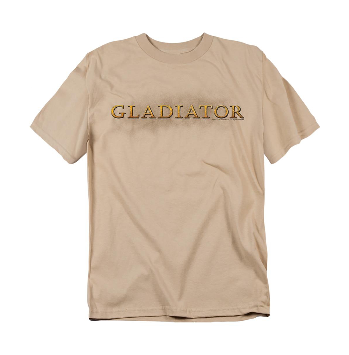 Click here for Logovision Mens Gladiator Logo T Shirt - Sand prices