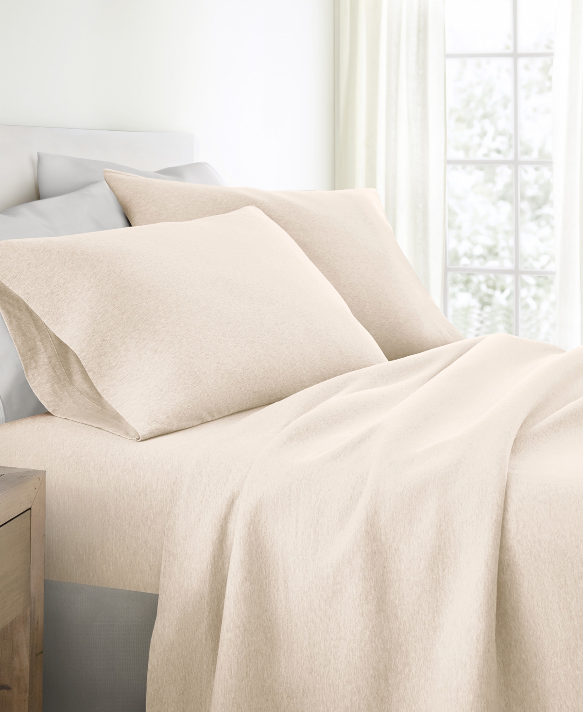Click here for ienjoy Home Jersey Cotton 4-Pc. Sheet Set  King -... prices