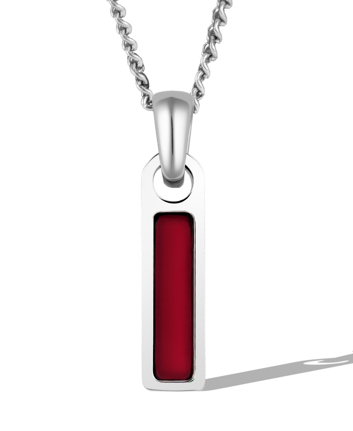 Click here for Vincero Mens Birthstone Tag Necklace – Silv... prices