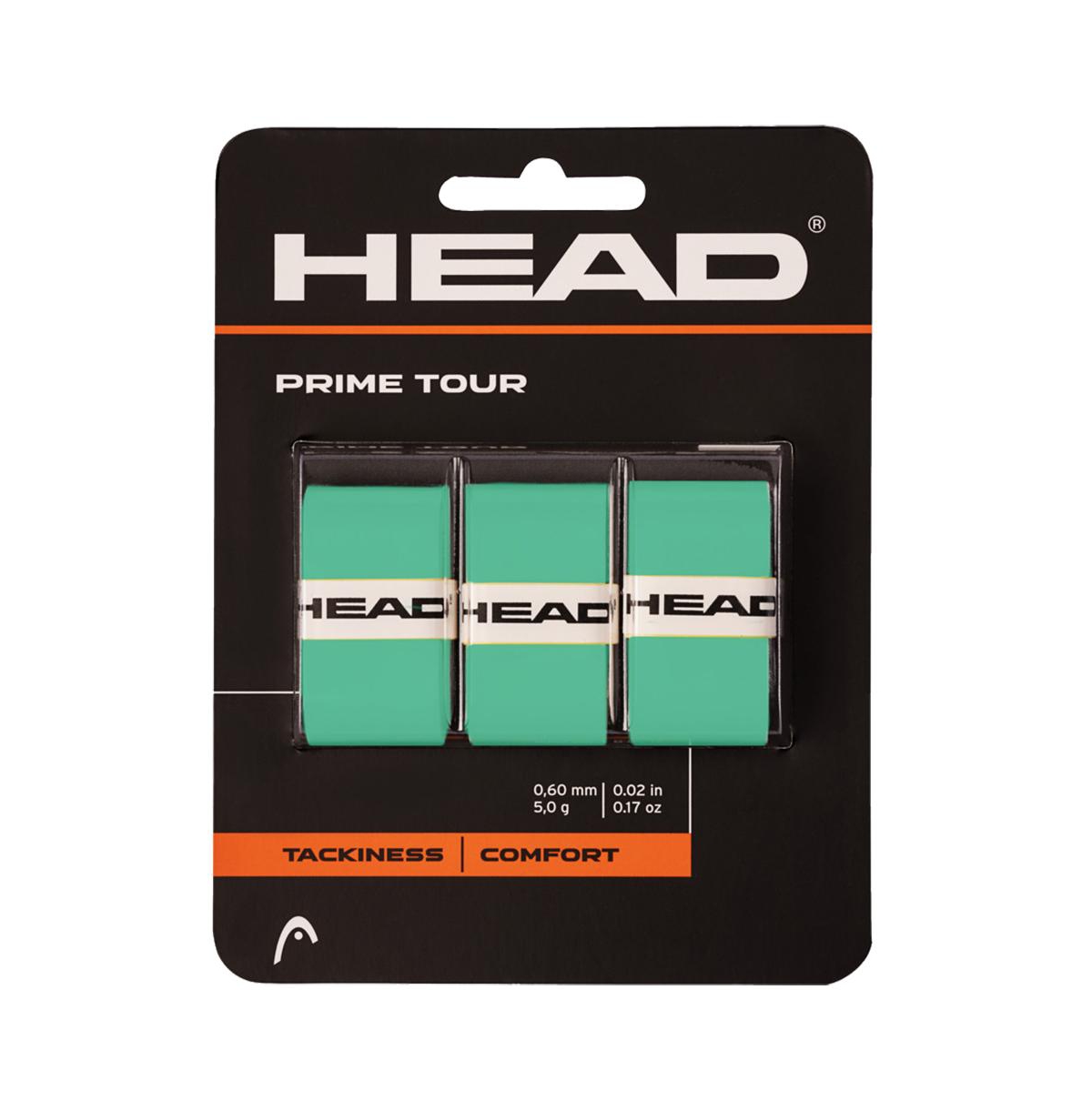 Click here for Head Prime Tour 3 Pack Mint Overgrip - Mint - Mint prices