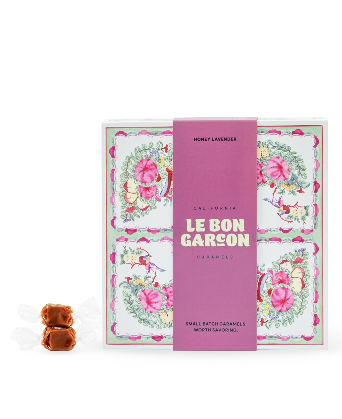 Click here for Le Bon Garcon Honey Lavender Caramels Box  6 oz prices