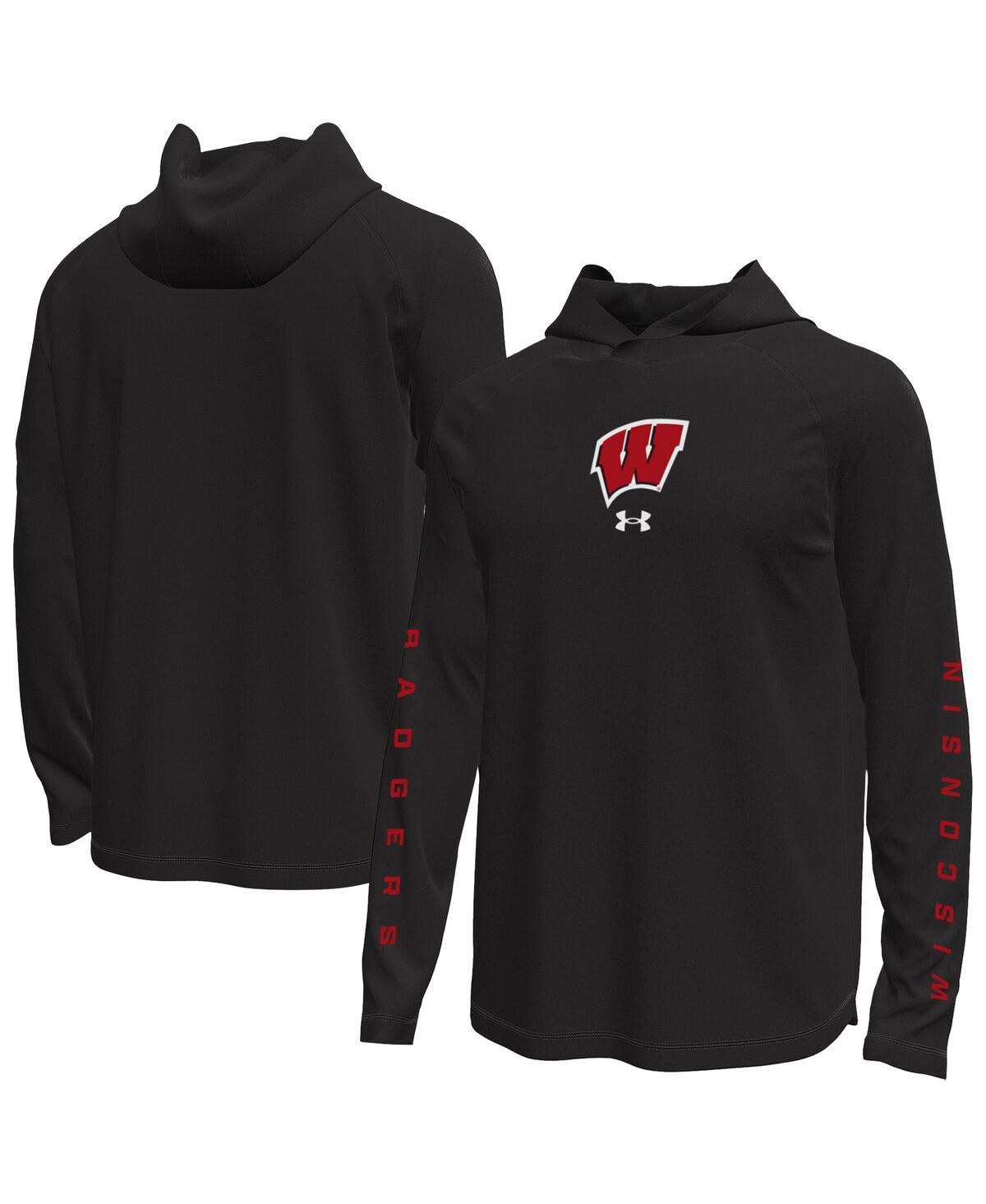 Click here for Under Armour Mens Black Wisconsin Badgers Tech Str... prices