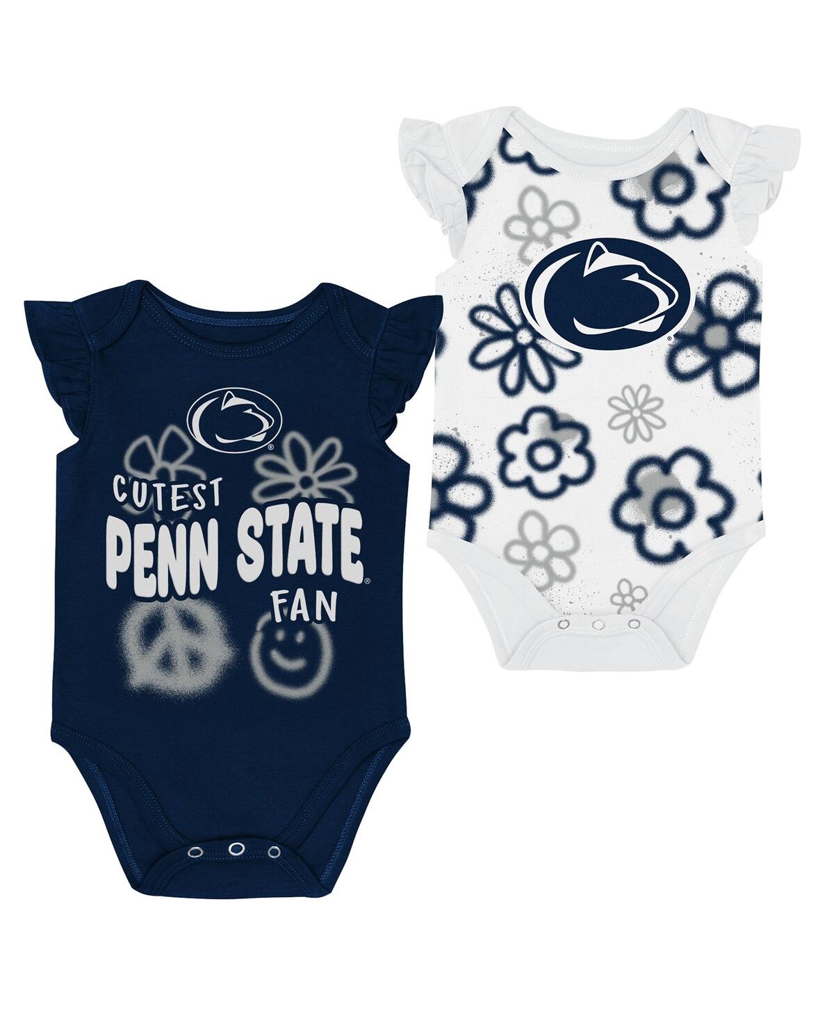 Click here for Outerstuff Girls Baby Boys and Girls 2-Piece Navy/... prices