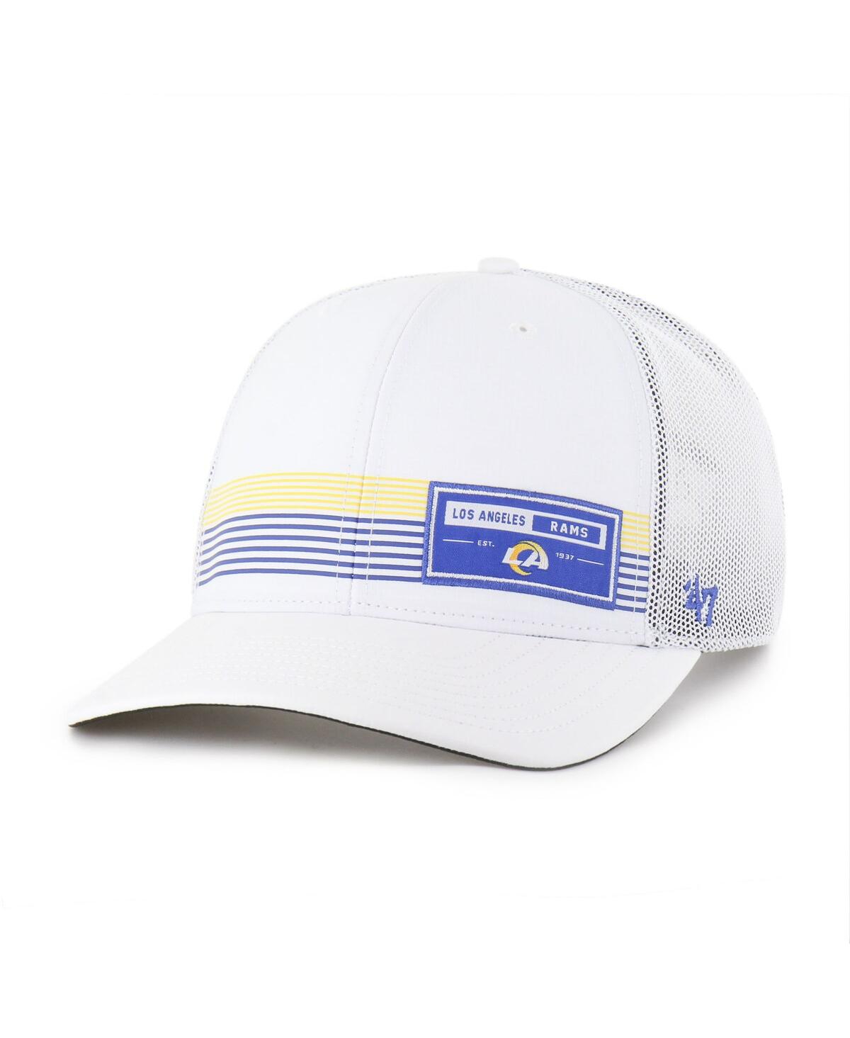 Click here for 47 Brand Mens White Los Angeles Rams Rangefinder T... prices