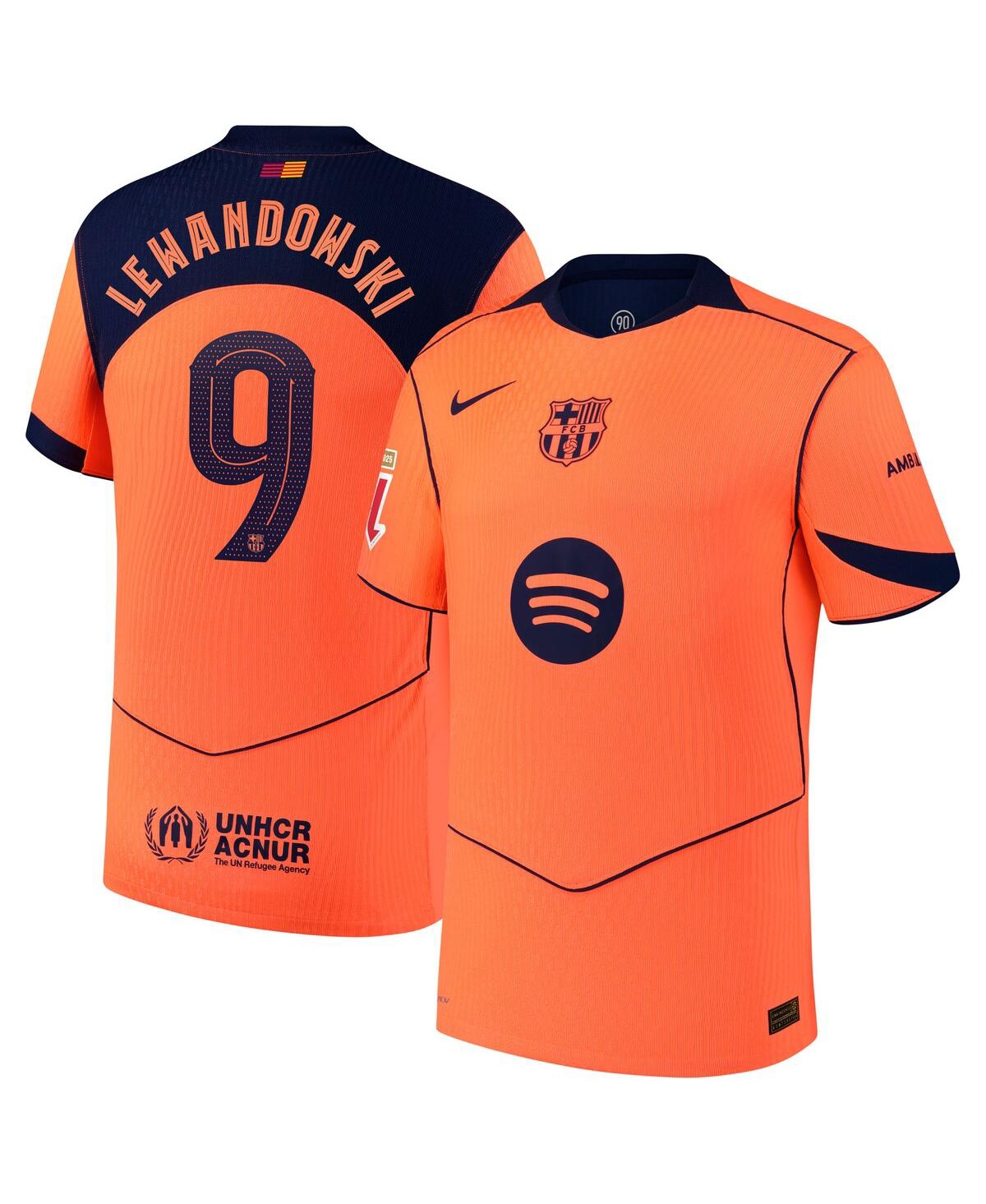 Click here for Nike Mens Robert Lewandowski Orange Barcelona 2025... prices
