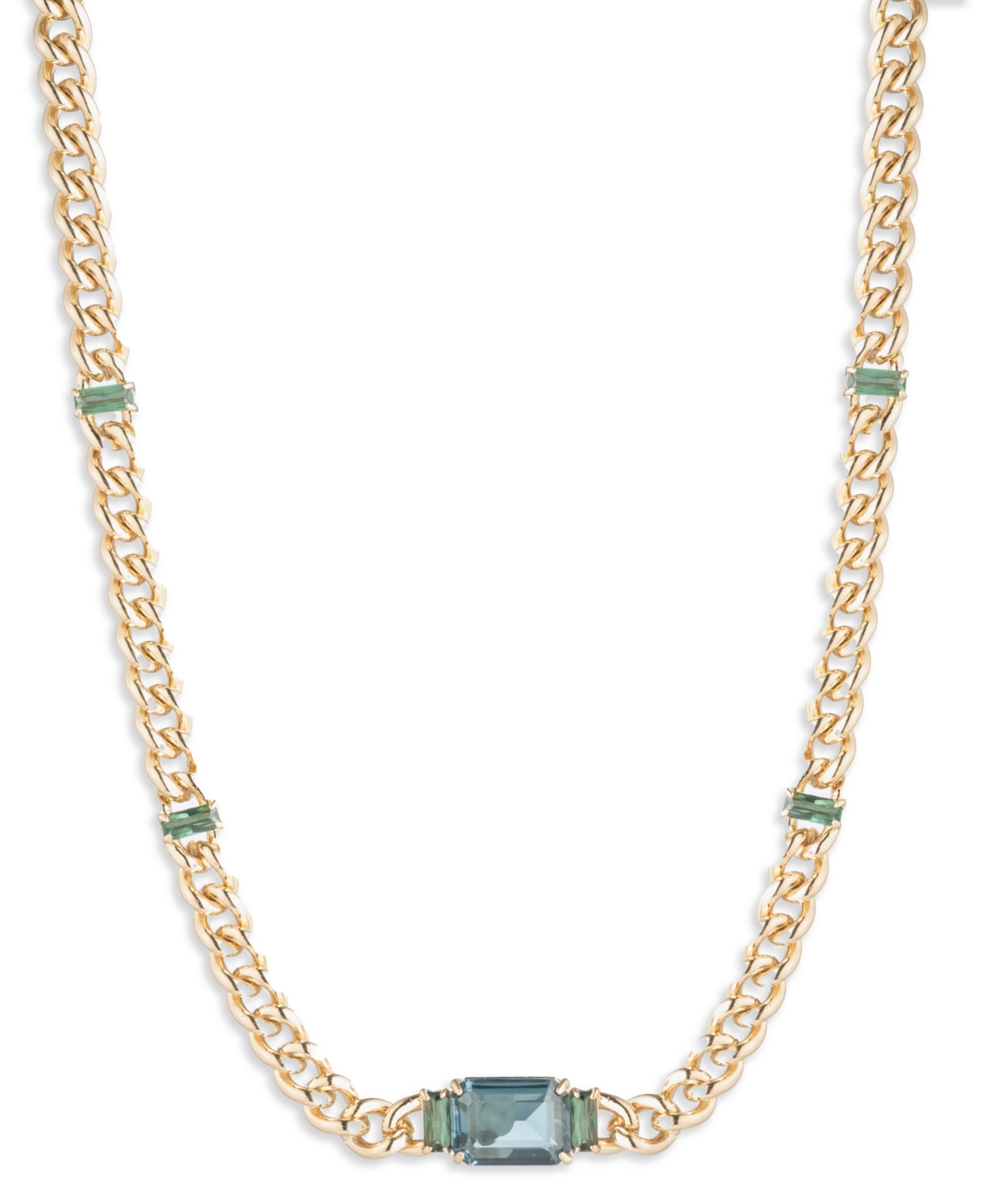 Click here for Lauren Ralph Lauren Gold-Tone Collar Necklace - Me... prices