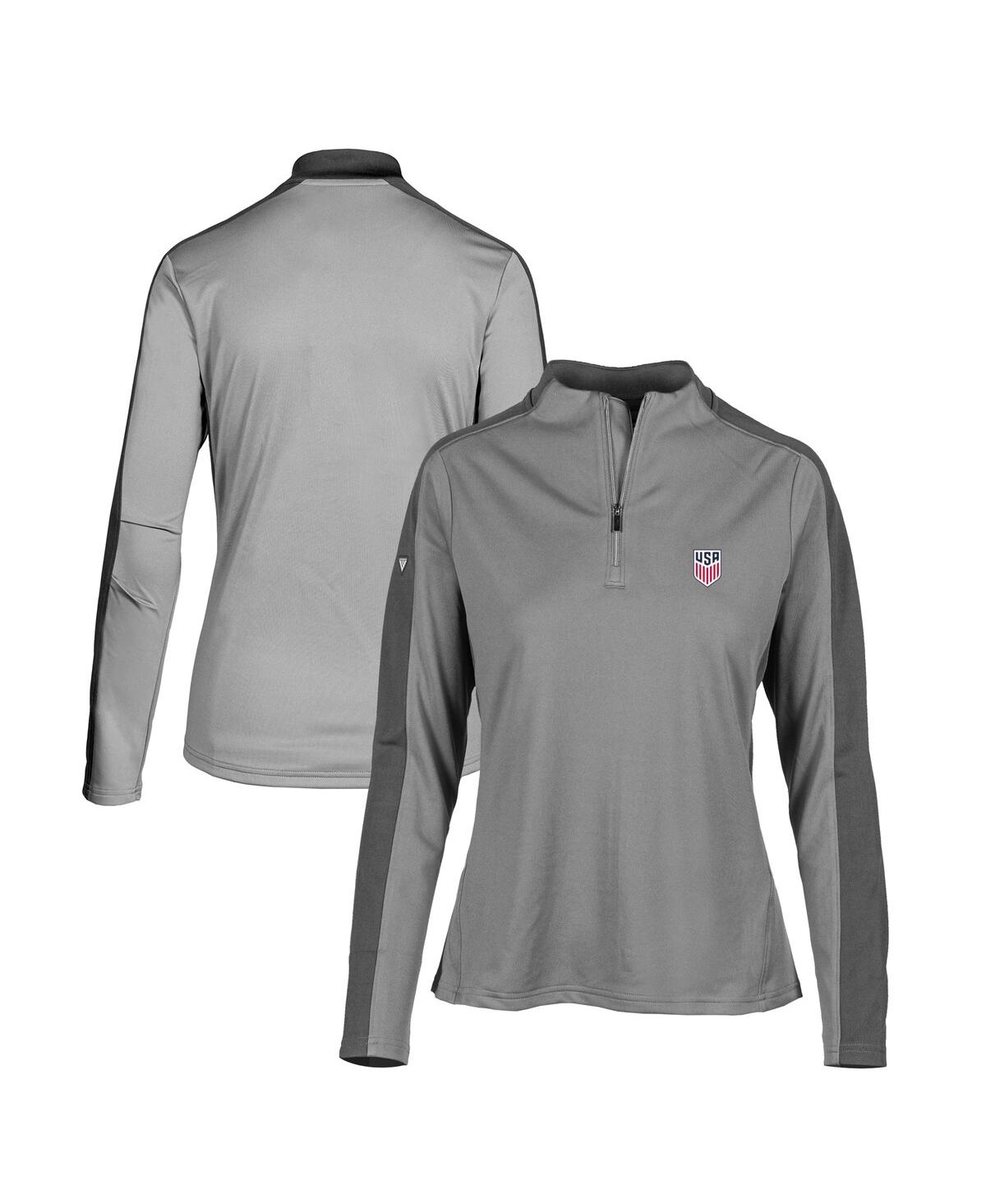 Click here for Levelwear WomensÂ Gray Usmnt Quarter-Zip Pullover... prices